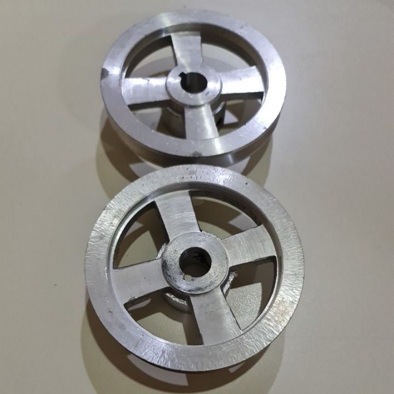 Jual Pulley Alm A1 x 5 inch AS 19mm / 20mm / 22mm / 25mm / Pully ...