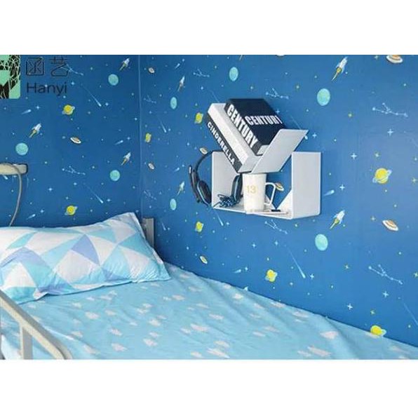 Jual PLANET Wallpaper Sticker dinding Motif langit angkasa Ukuran 45 cm ...