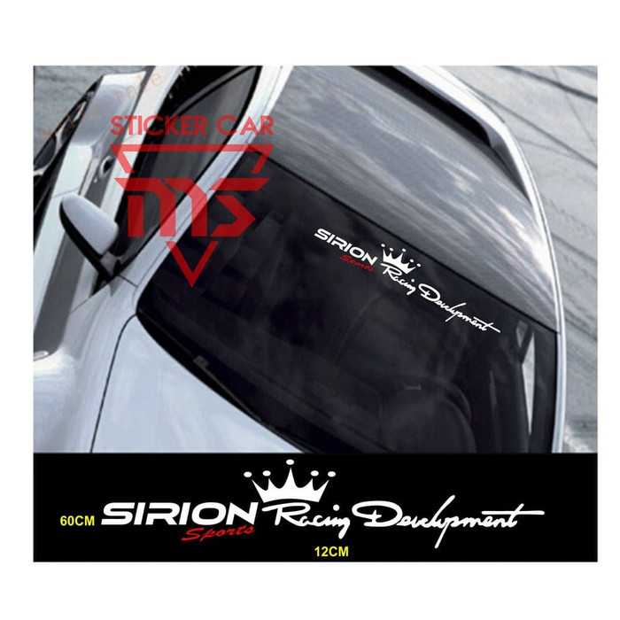 Jual sticker stiker sirion cutting sticker daihatsu sirion kaca custom ...