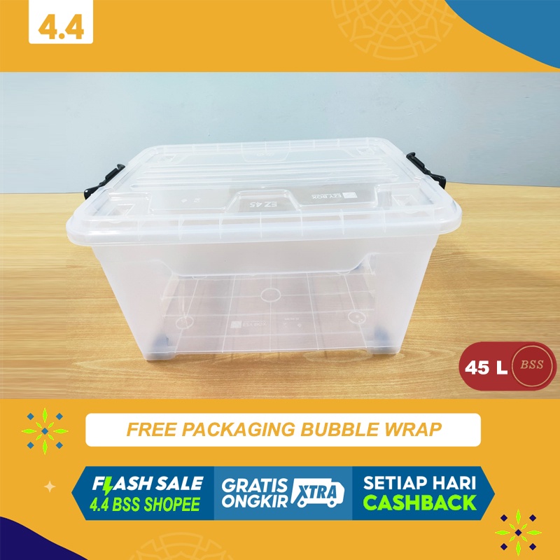 Jual EZY BOX CONTAINER CB 45 LITER KOTAK/TEMPAT PENYIMPANAN WADAH ...
