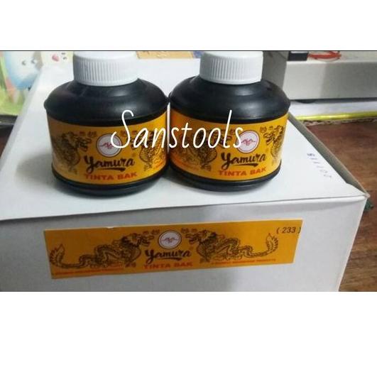 Jual New Stock Tinta Naga Yamura ink china bak hitam cairan sipatan ...
