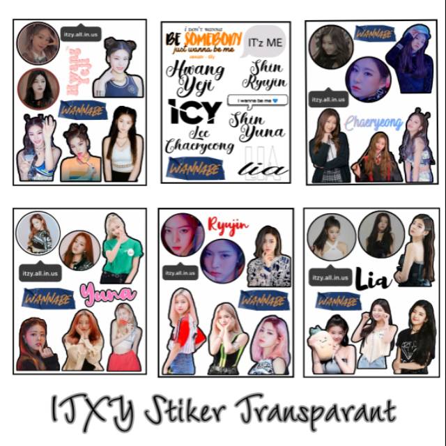 Jual ITZY Stiker Set | Shopee Indonesia