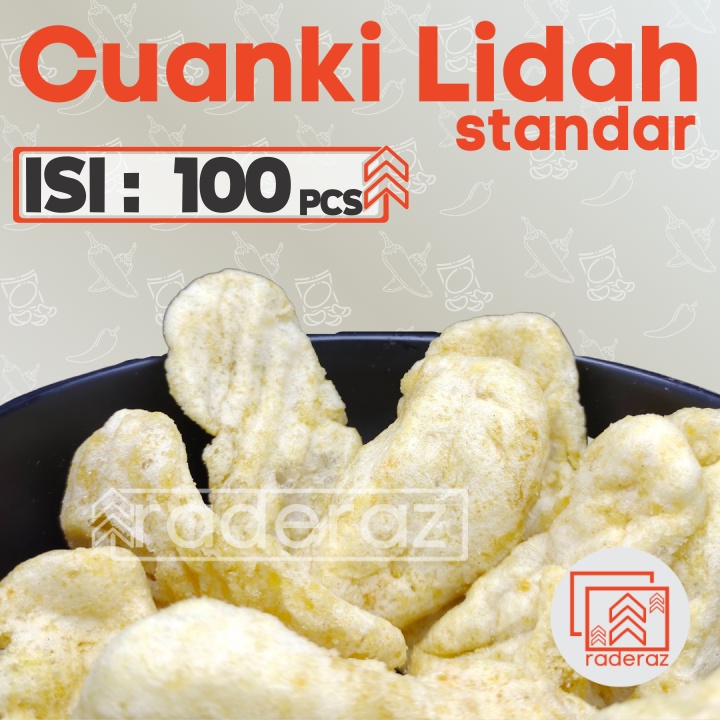Jual 100pcs LIDAH cuanki Toping Baso Aci, Seblak khas Garut by RADERAZ (bisa GROSIR bisa COD ...