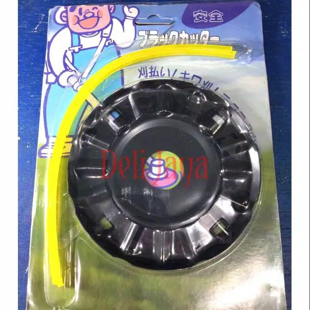 Jual Mata Pisau Babat Piring Nylon Tali senar nilon pemotong rumput ...