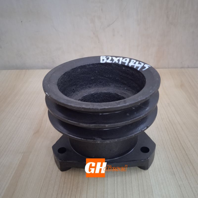 Jual pulley pully puli mesin cor R 175 R 180 ( B2 x 14 cm ) | Shopee ...