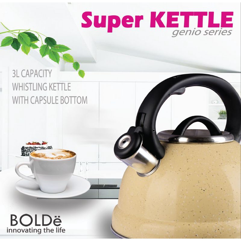 Jual BOLDE SUPER KETTLE GENIO (KETEL SIUL) | Shopee Indonesia