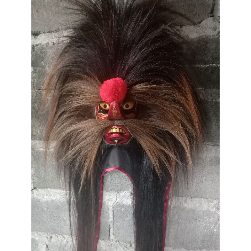 Jual Topeng ganong full rambut kuda | Shopee Indonesia