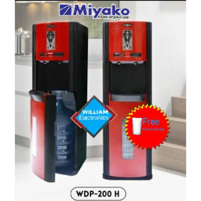 Jual Dispenser gallon bawah WDP-200 Miyako | Shopee Indonesia