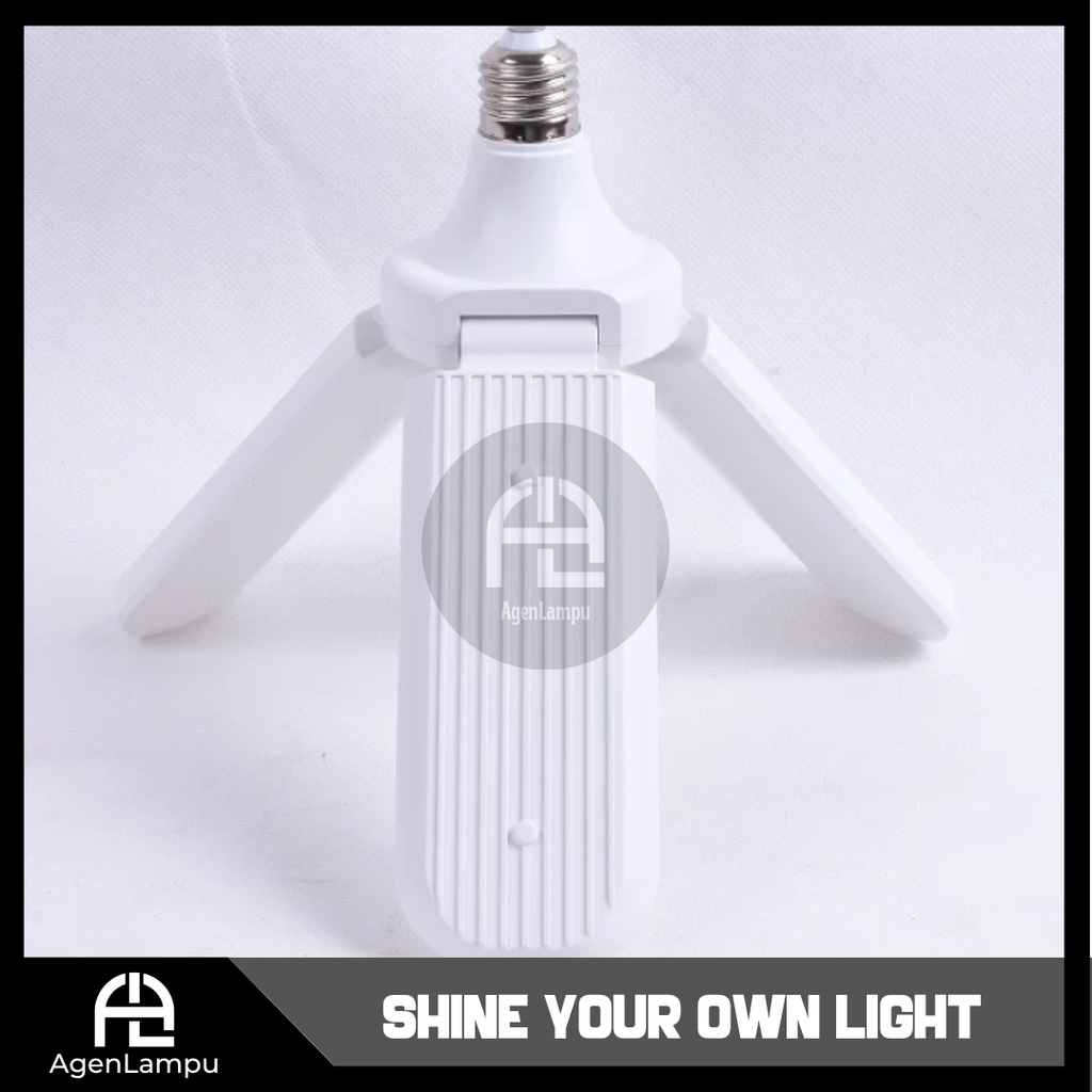 Jual Lampu Bohlam LED Model Kipas 3 Baling - LED FAN BLADE PUTIH 45 ...