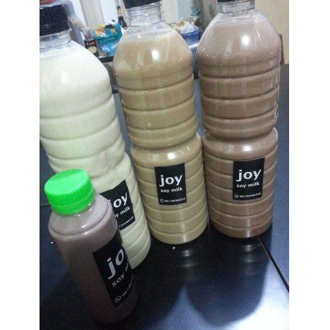 Jual susu soya kedelai milk asli tanpa pengawet soy coklat taro hitam ...