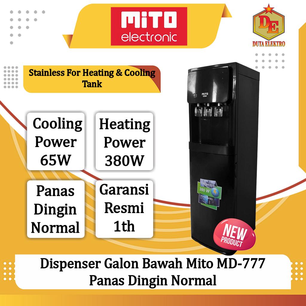 Jual Dispenser Galon Bawah Mito MD 777 Panas Dingin Normal Mitochiba ...