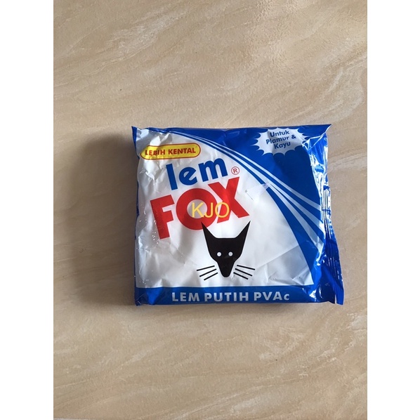 Jual LEM PUTIH FOX | LEM KAYU | LEM TRIPLEK | KEMASAN 350GR / 600GR ...