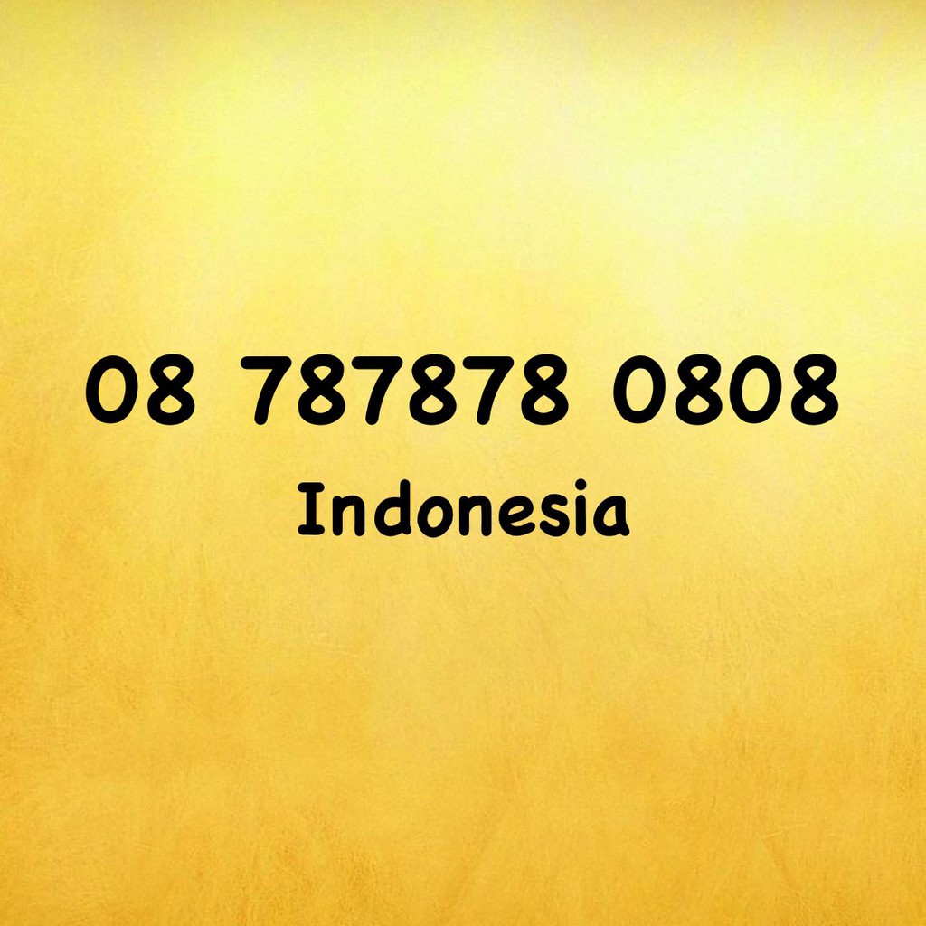 Jual Nomor Cantik XL Bebas ABAB CDCD - 7878 - 78 - 08 - 08 787878 0808 ...
