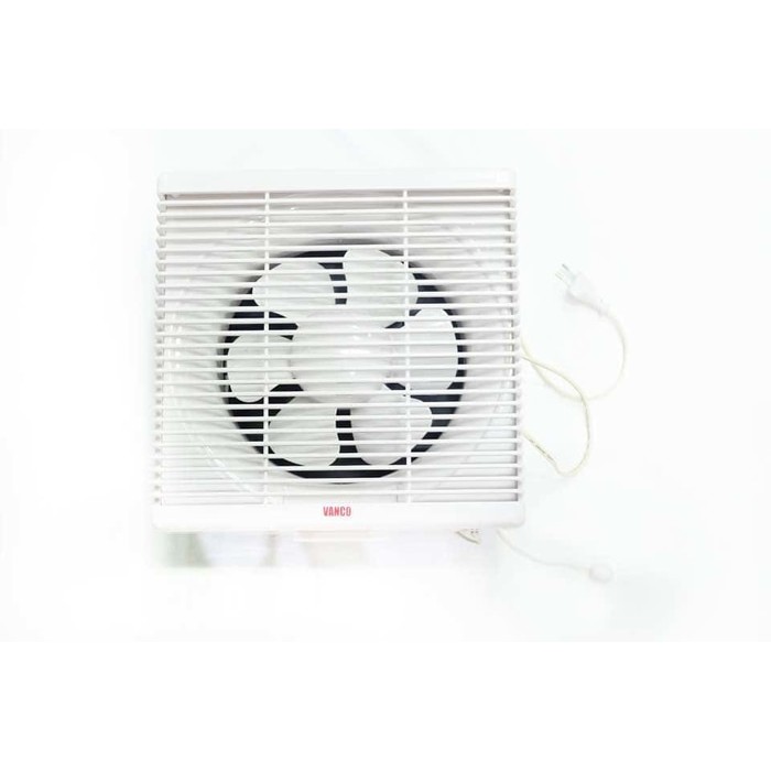Jual Wall Exhaust Fan Toilet/ Kamar Shutter VANCO VPD 25R (10 ...