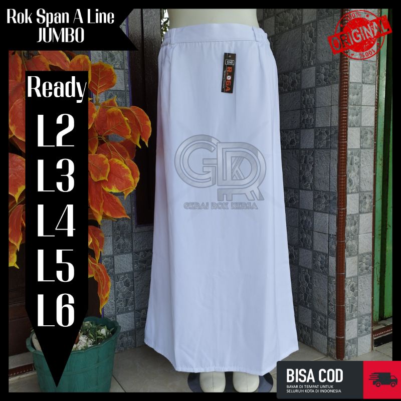 Jual Model Rok Kerja Rok Span Rok Kerja Wanita Panjang Rok Span Putih ...