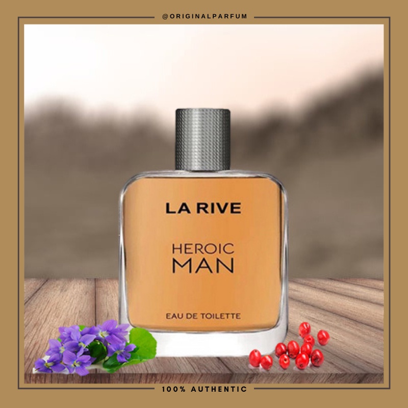 Jual La Rive Heroic Man Edt 100ml | Shopee Indonesia