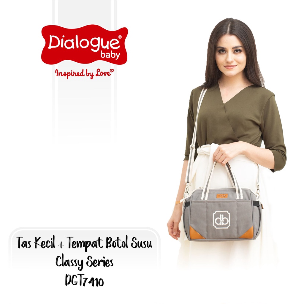 Jual DIALOGUE Baby Tas Kecil + Tempat Botol Susu CLASSY Series DGT7410 ...