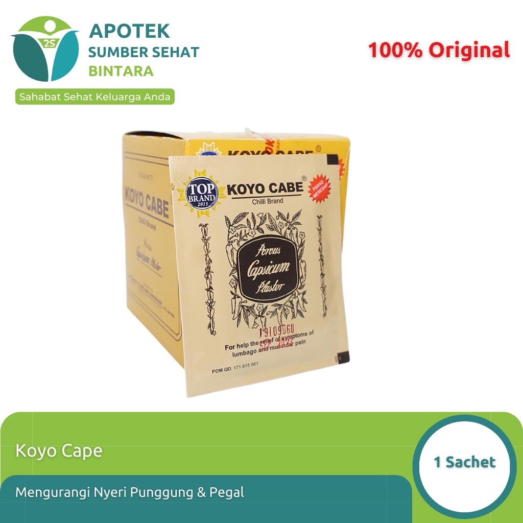 Jual Koyo Untuk Pegal Linu dan Nyeri Koyo Cabe/Salonpas/Salonpas Hot ...