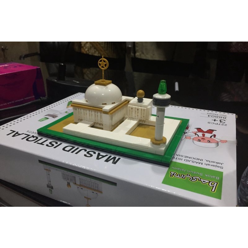 Jual Mainan Edukasi Anak Islami MASJID ISTIQLAL-MAINAN BALOK SUSUN ...