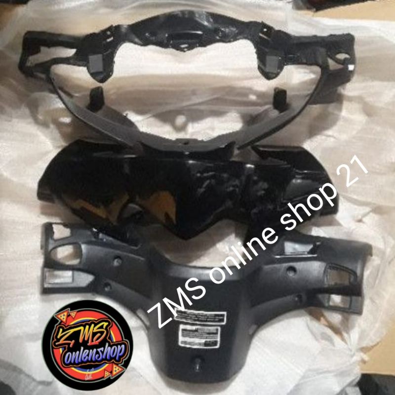 Jual satu set batok depan,belakang,visor honda absolut revo/totok depan ...