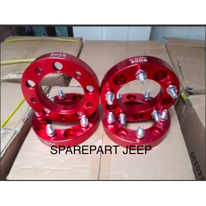 Jual Adaptor Roda Aluminium 3 cm Merk Rock Suzuki Jimny . Vitara ...
