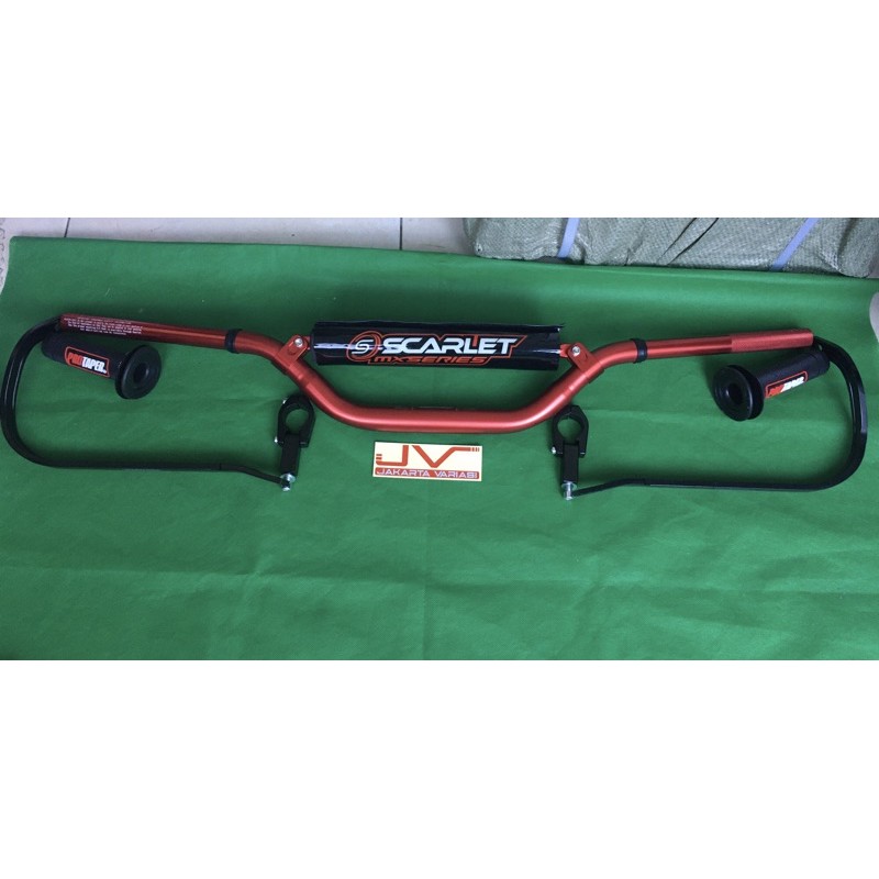 Jual stang twinwal scarlet original tebal 5mm plus handgruad tulang ...