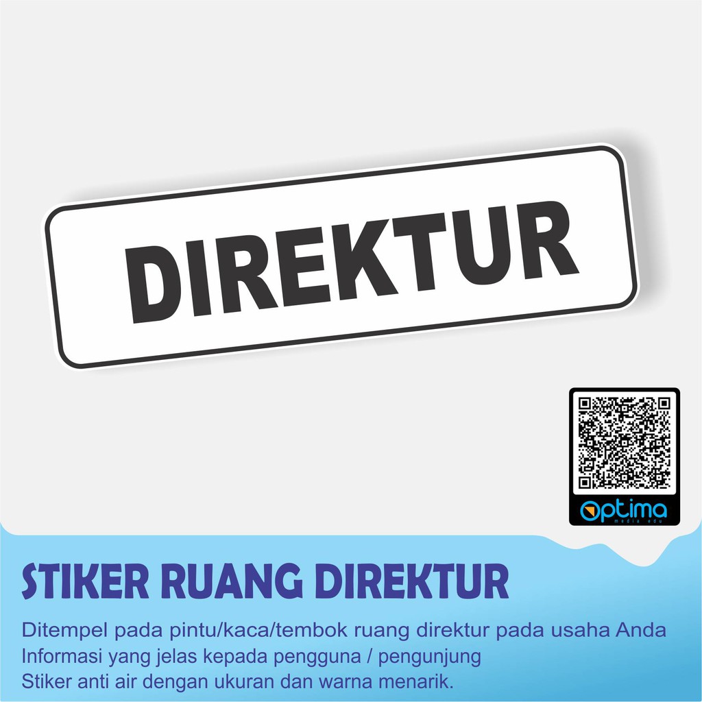 Jual STIKER RUANG DIREKTUR | Shopee Indonesia