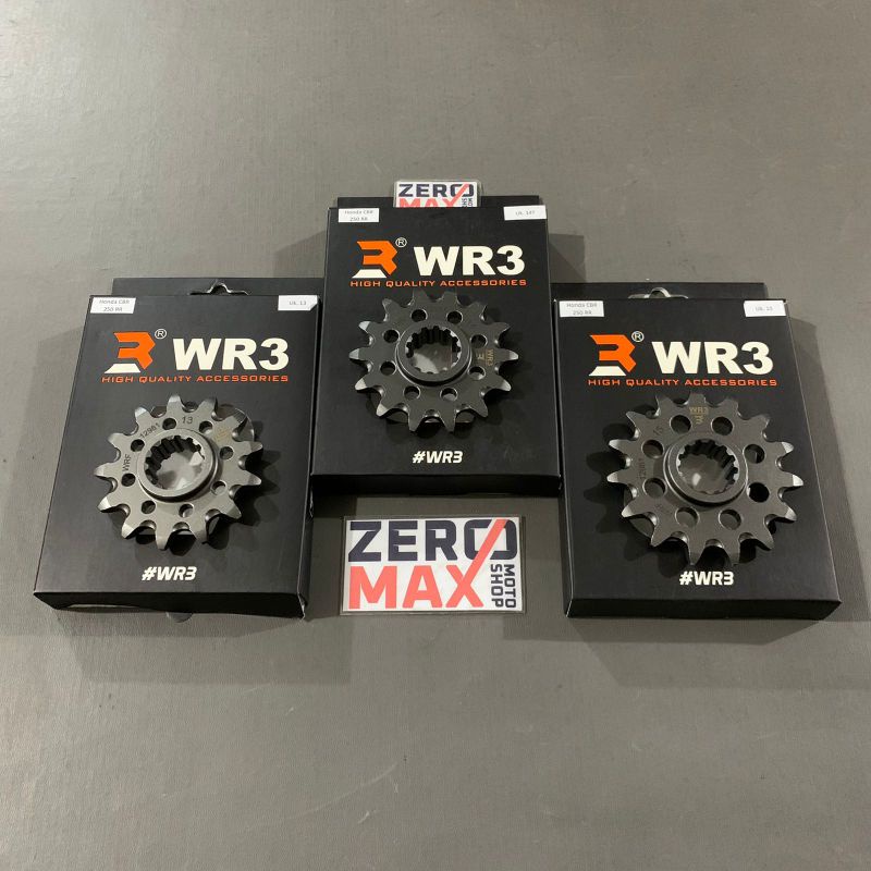 Jual Gir Gear Depan WR3 Original 520 13T 14T 15T Honda CBR250RR CBR 250RR 250RR | Shopee Indonesia