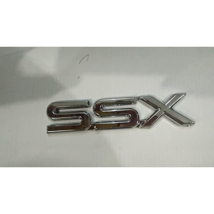 Jual Emblem Logo Sticker Tempelan Tulisan Ssx Panjang 11.7 Cm | Shopee Indonesia