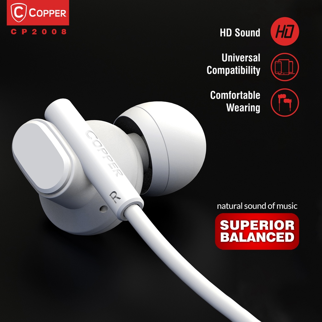 Jual Copper Superior Balanced CP2008 Series - Earphone / Headset ...