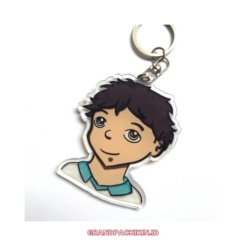 Jual Haikyu!! Captain Keychains! | Daichi, Kuroo, Bokuto, Oikawa ...