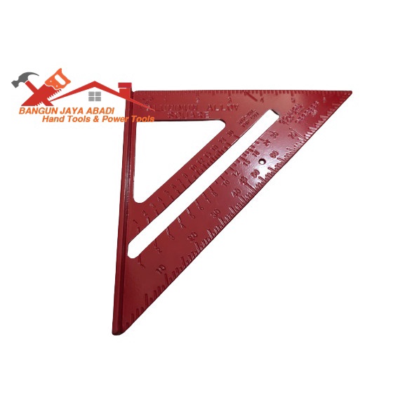 Jual Penggaris Siku Segitiga Speed Square Right Angle 230 Tukang ...