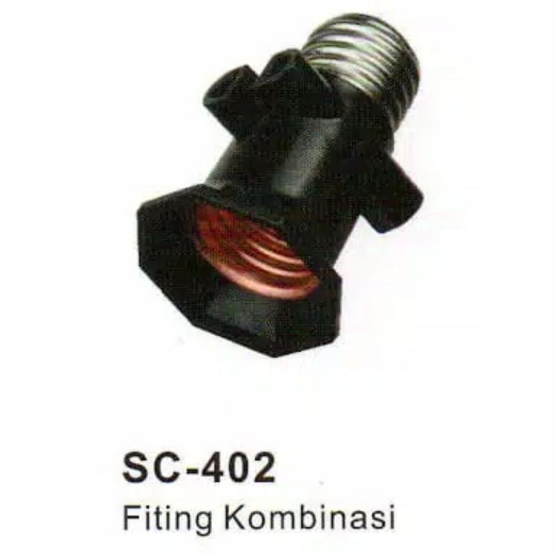 Jual Fitting Kombinasi Segi Delapan CAHAYA SC - 402 | Shopee Indonesia