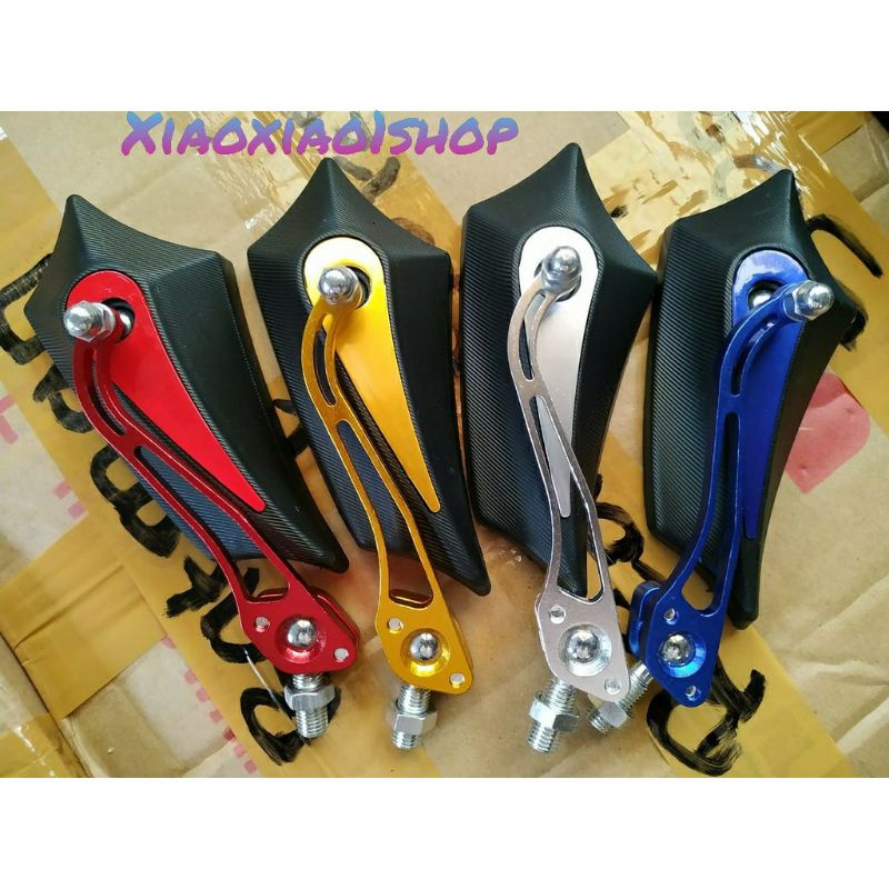 Jual SPION BATMEN TOMOK CNC MODEL LIPAT UNIVERSAL MOTOR | Shopee Indonesia