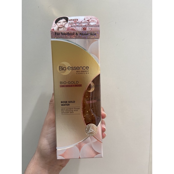 Jual Bio Essence Bio-Gold Rose Gold Water 100ml | Shopee Indonesia