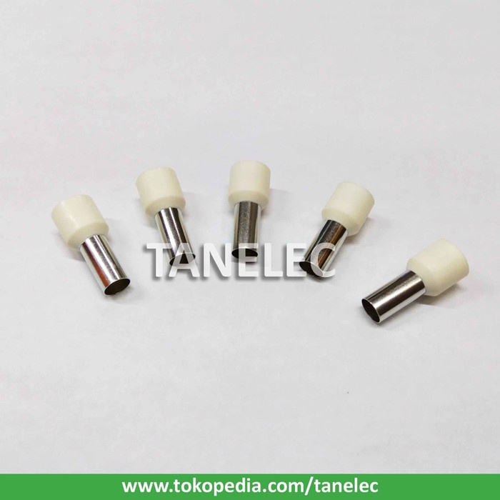 Jual Skun Ferrules 16 Mm Ivory / Insulated Cord End E1612 | Shopee ...