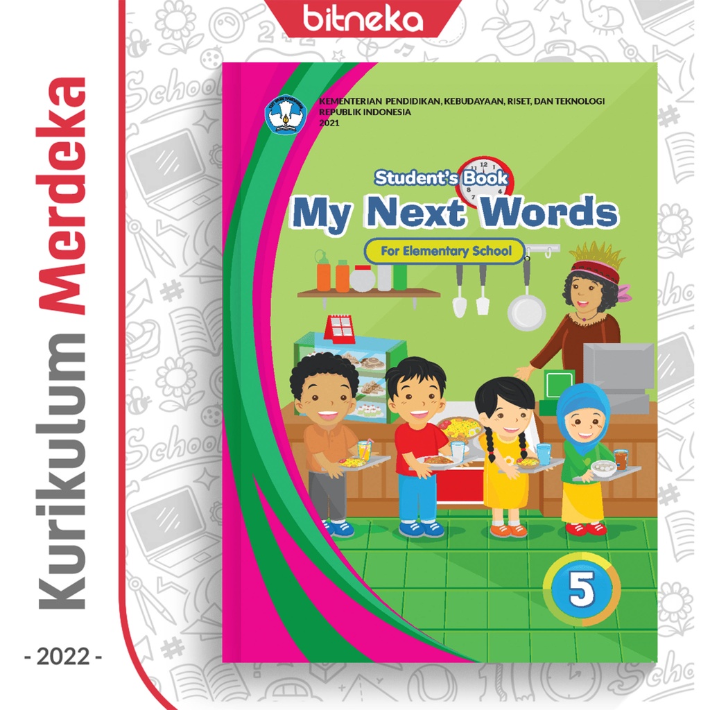 Jual Buku Siswa Bahasa Inggris : My Next Words SD/MI Kelas/Grade 5 Kurikulum Merdeka Kurmer ...