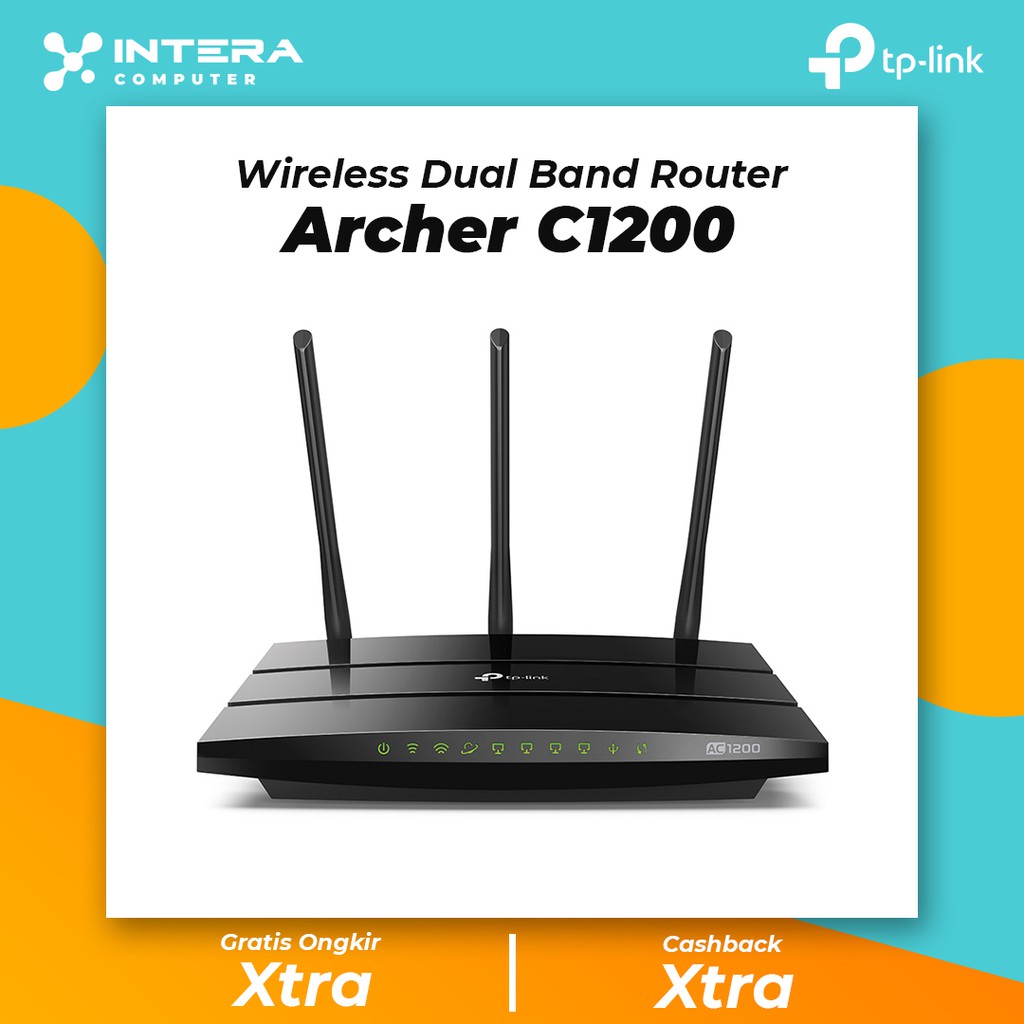 Jual Wireless Router TP-Link ARCHER C1200 Dual Band Gigabit 1200Mbps ...