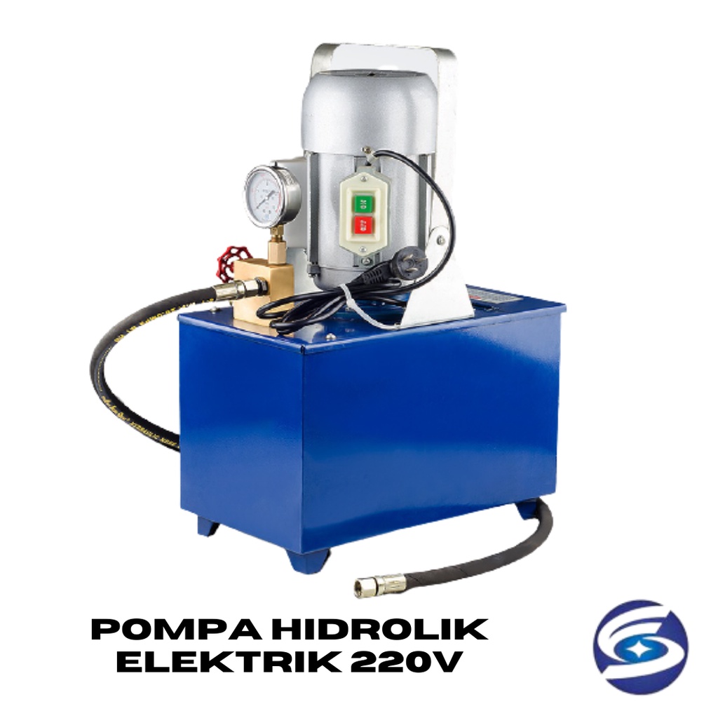 Jual MESIN POMPA HIDROLIK ELEKTRIK / ELECTRIC HYDRAULIC PUMP DSB-6 | Shopee Indonesia