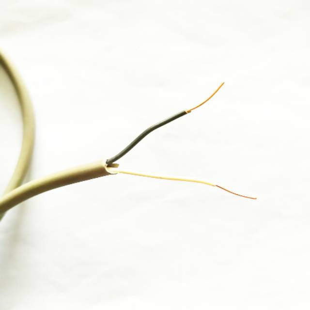 Jual Kabel Telepon isi 2 / kabel telp isi 2 tlp / Kabel Telepon Abu Abu ...