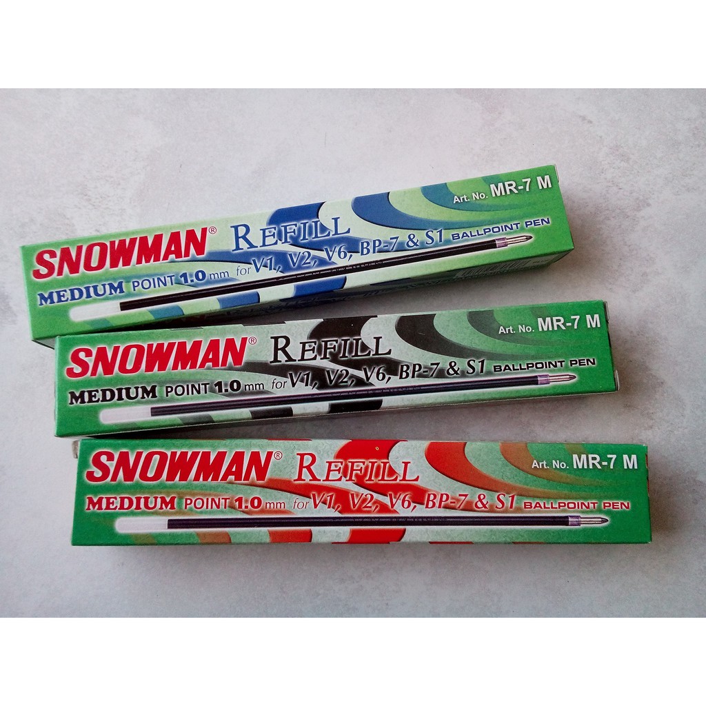 Jual isi ballpoint Snowman (refill) | Shopee Indonesia