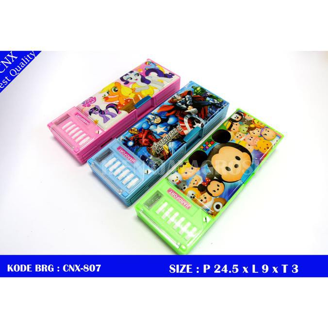 Jual Ready...Ready...Ready...] Kotak Pensil Pencil Case Tempat Pensil 6 ...
