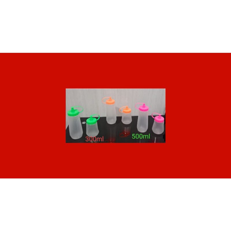 Jual Botol plastik saos kecap Small 300 ml | Shopee Indonesia