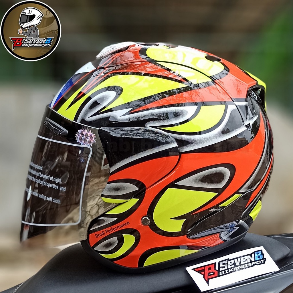 Jual HELM SCOTT VZ RAM R4 R5 MOTIF POLOS WARNA DOFF MATT GLOSS GLOSSY ...