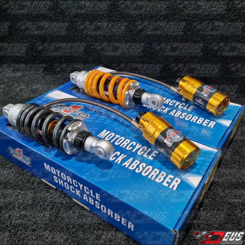 Jual Shockbreaker Tabung Moto1 Ninja R SS RR ZX 150 Satria Sonic Dash NSR 255mm 305mm | Shopee ...