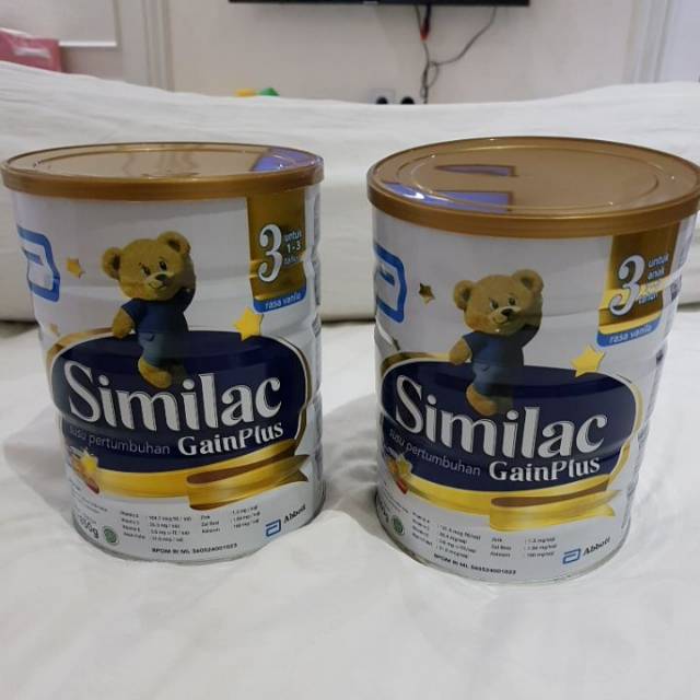 Jual Similac GainPlus 3 Vanilla 850gr (exp. 2020) | Shopee Indonesia