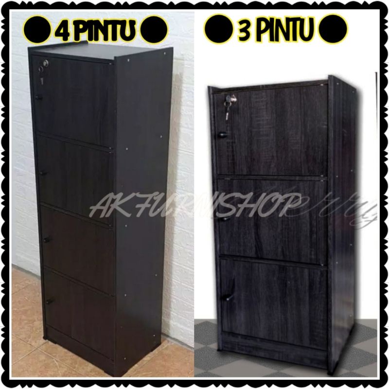 Jual Rak Susun Pintu Serbaguna - Lemari Rak Susun 3 Pintu dan 4 Pintu ...