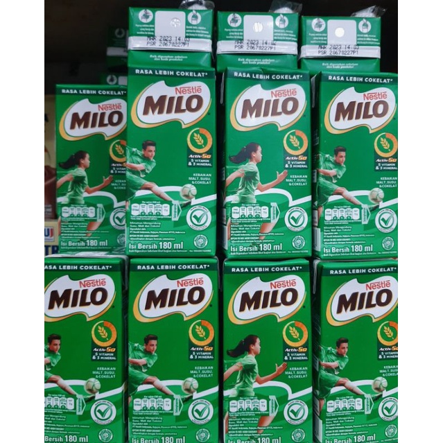 Jual Milo Active Go Kemasan Kotak 110 ml dan 180ml | Shopee Indonesia
