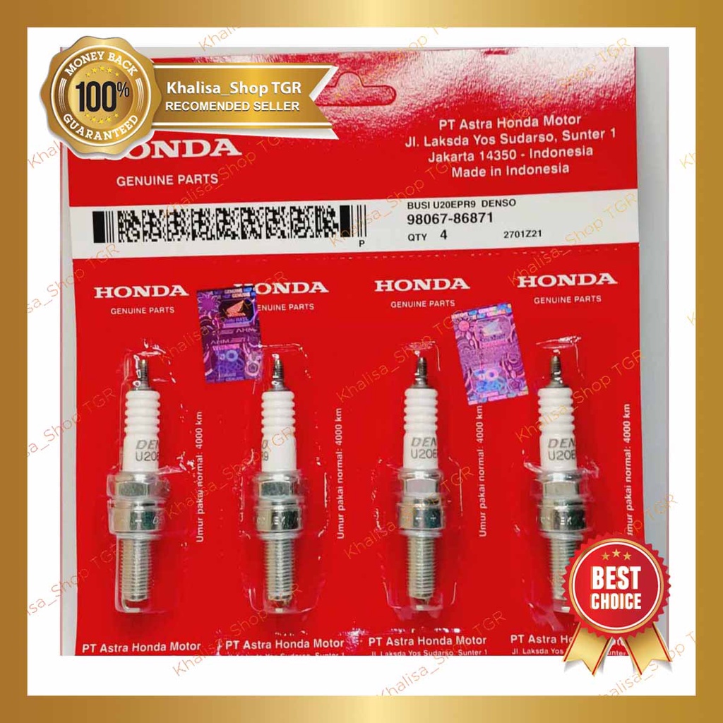 Jual BUSI DENSO HONDA U20 EPR9 KHARISMA BEBEK SUPRA X125 BEAT VARIO ...