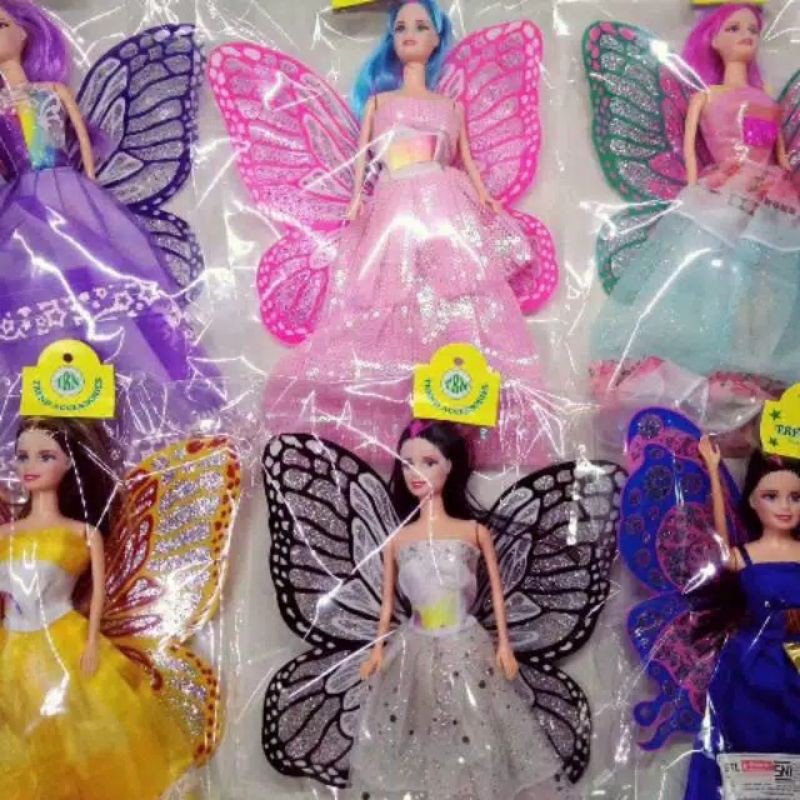 Jual BARBIE SAYAP // BARBIE BUTTERFLY | Shopee Indonesia